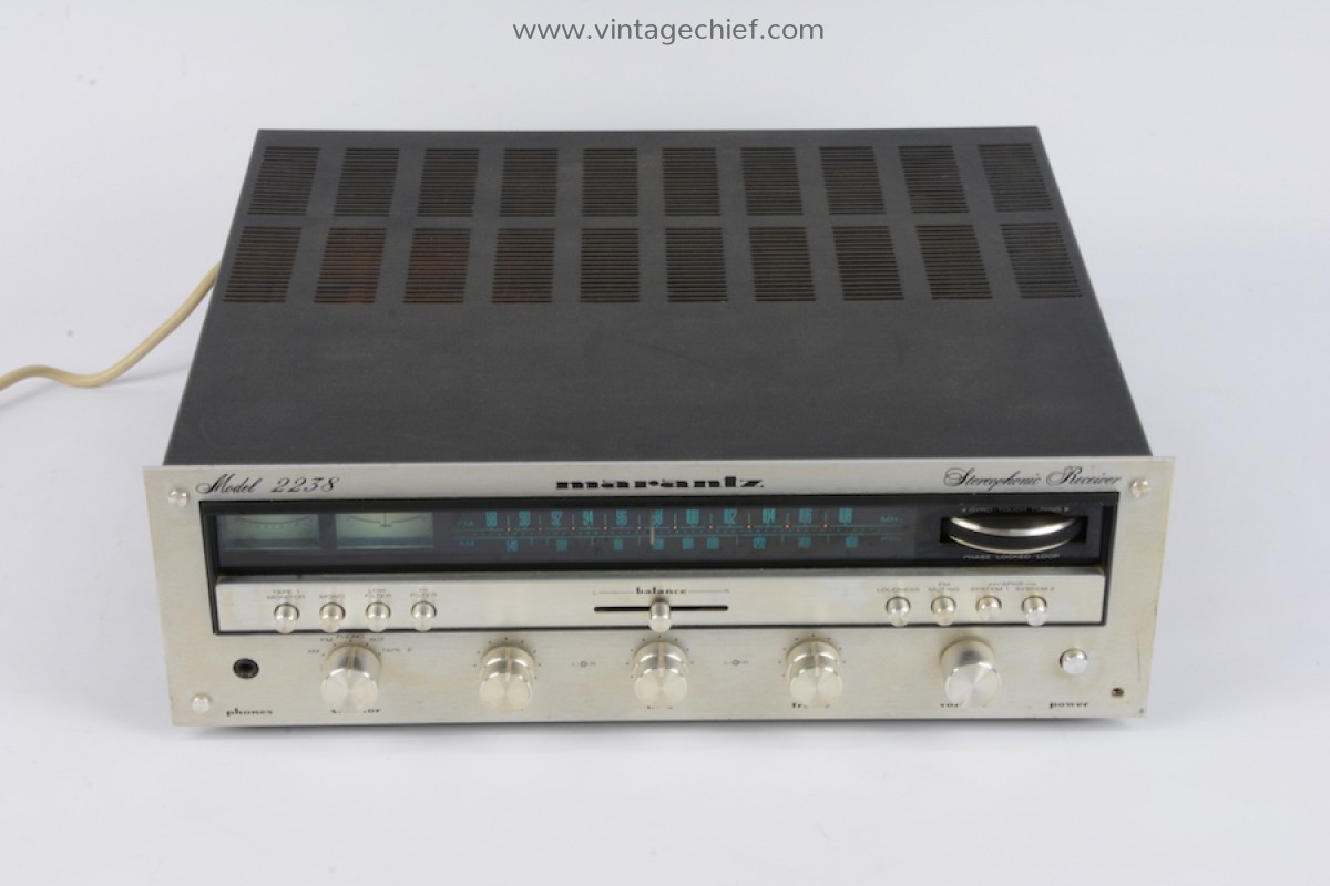 Vintage Marantz 2238 Stereo Receiver | Serviced | Phono | Audio | HiFi