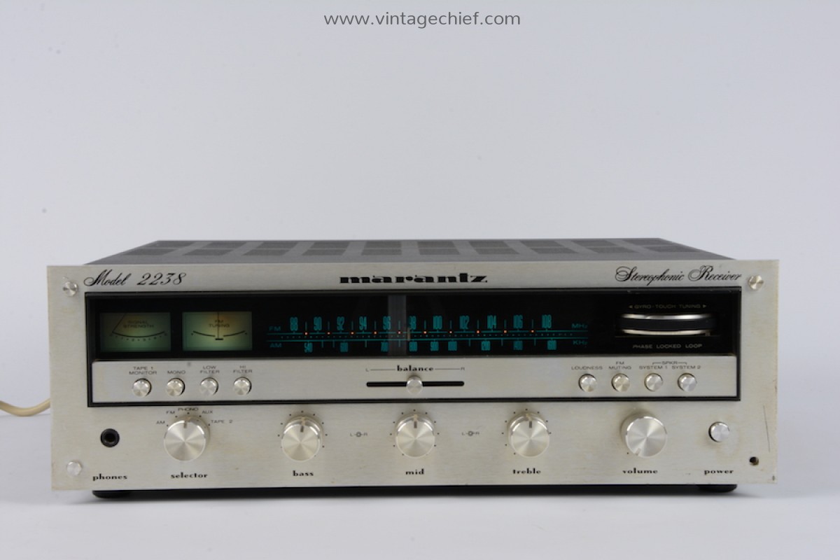 Vintage Marantz 2238 Stereo Receiver | Serviced | Phono | Audio | HiFi