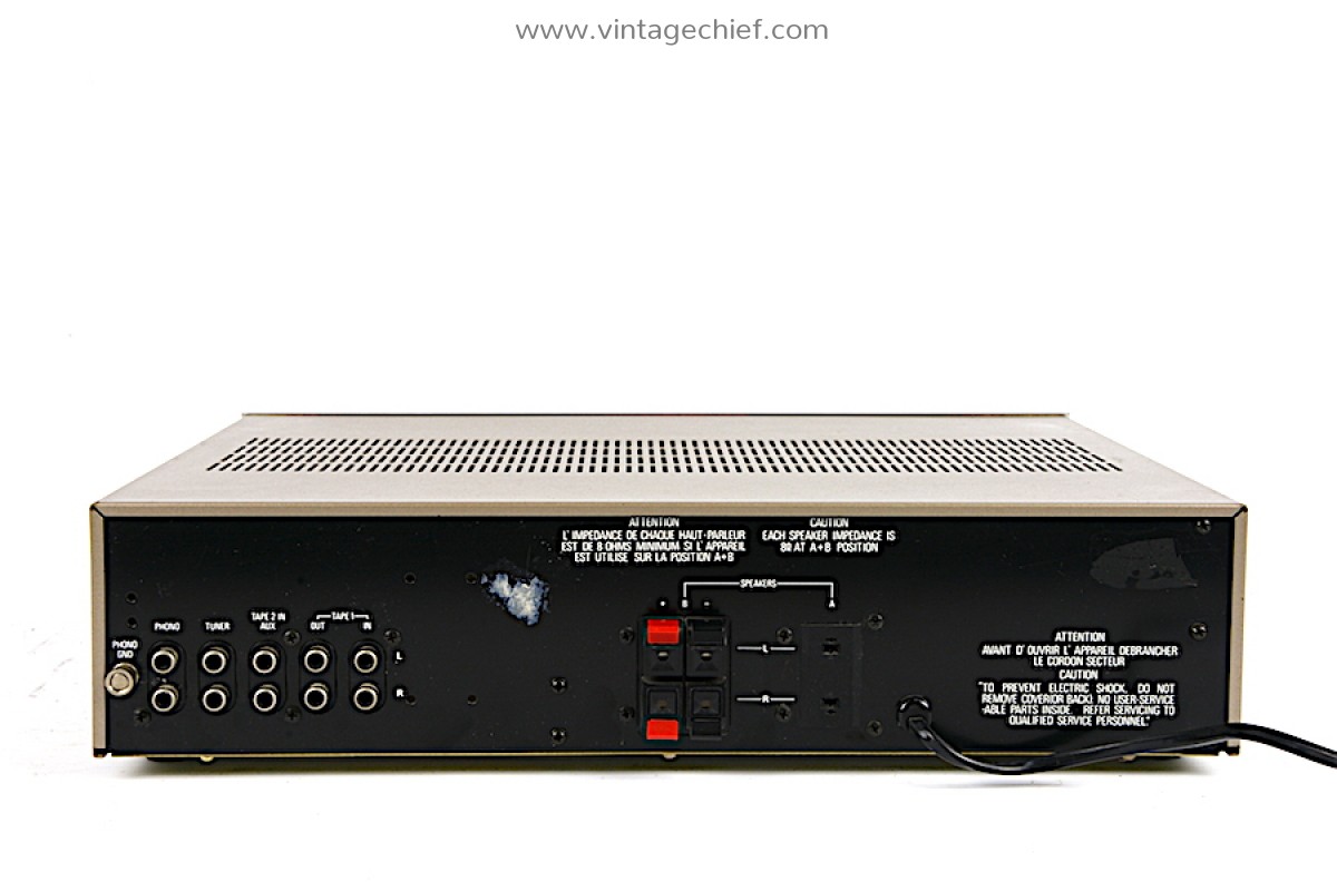 Erres Hifi Sound Project 6391 Amplifier | VU Meters | Vintage | Phono