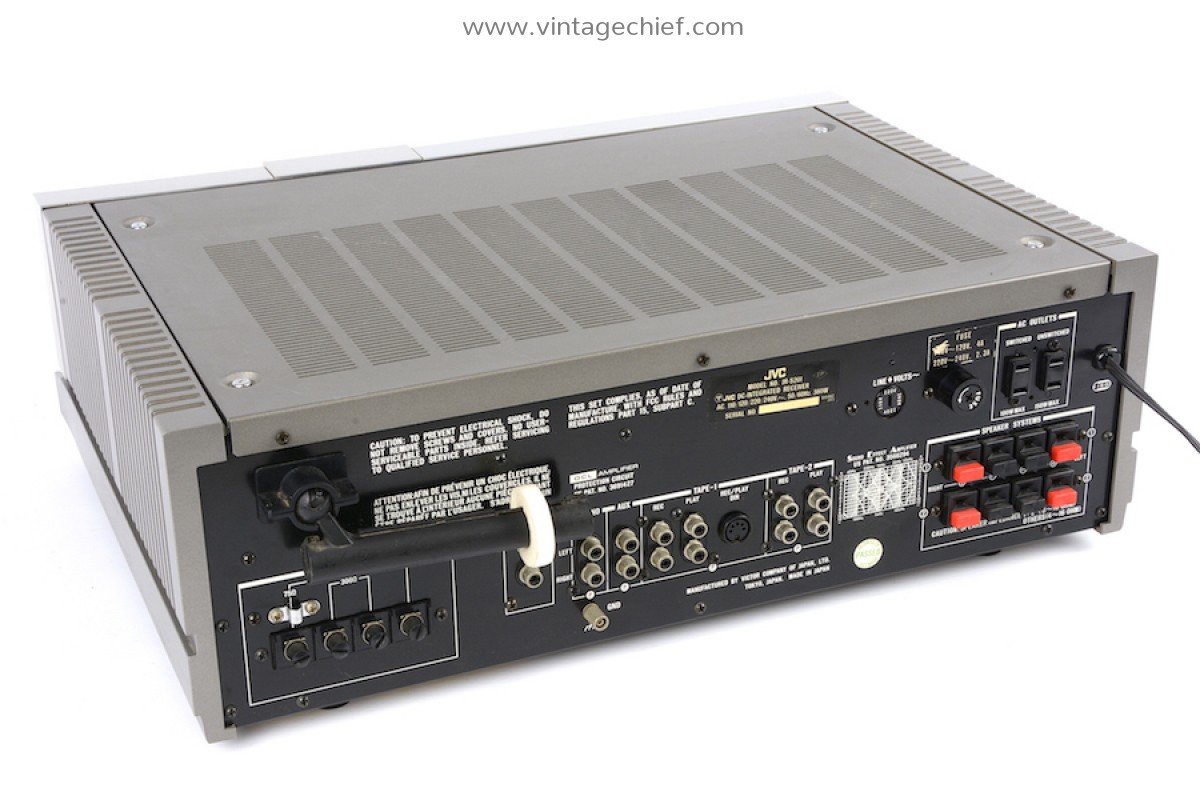 Big Vintage JVC JR-S201 FM / AM Stereo Receiver | 50 CM Width |Phono ...