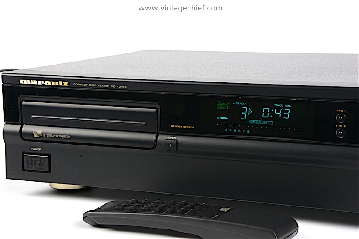 Marantz CD-42 MKII CD Player + Remote Control | Marantz CD42 MKII Cdplayer | CDM-4/19