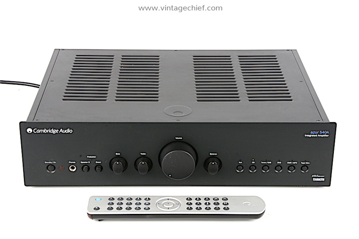 Cambridge Audio Azur 540A V2 Amplifier + Remote Control | 2 x 60 Watt