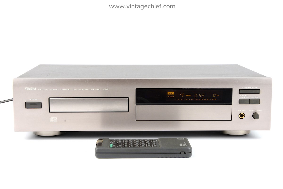 Yamaha CDX-860 CD Player + Remote Control | Optical Digital Output ...