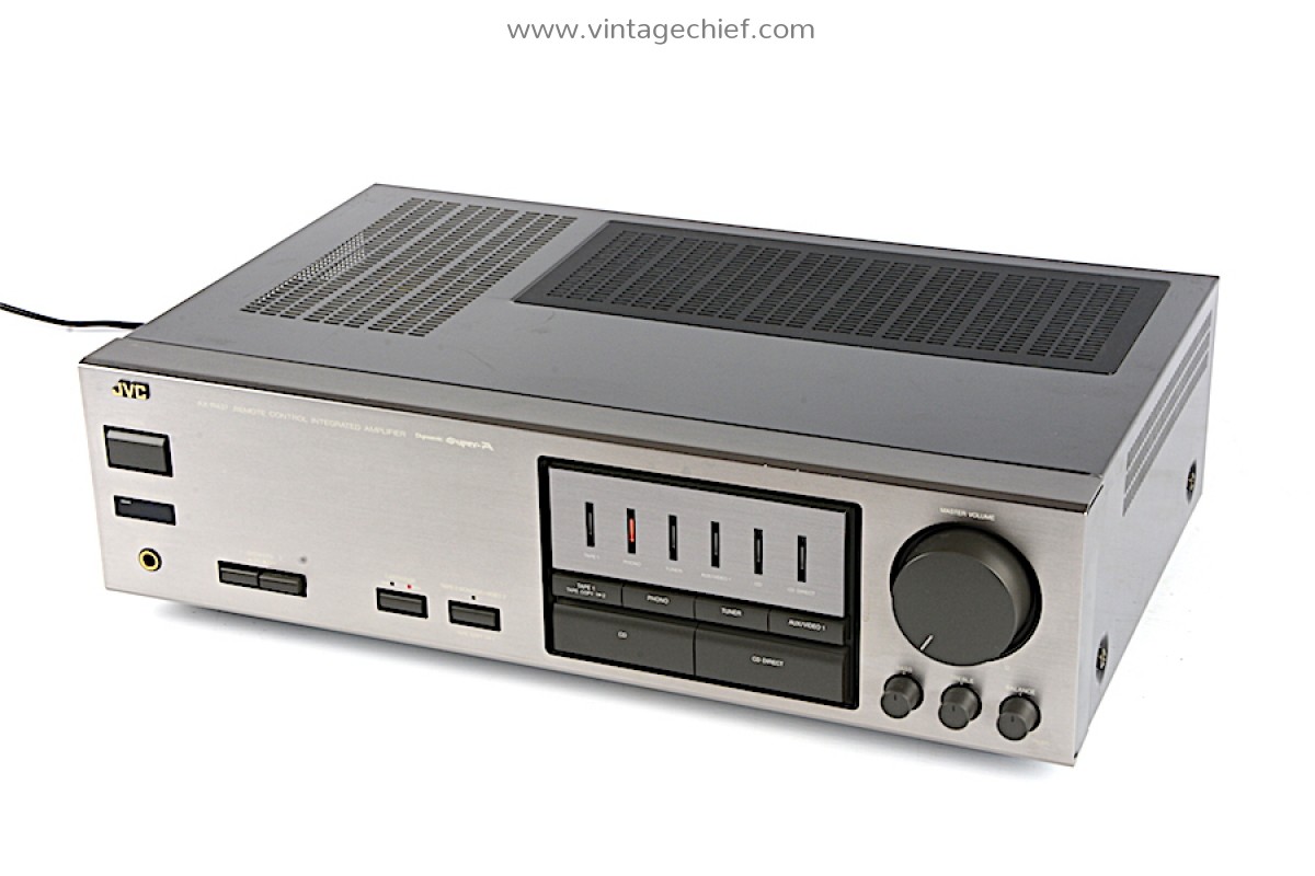 JVC AX-R437 Amplifier | 2 x 65 Watt |Phono MM MC | Titanium | Stereo