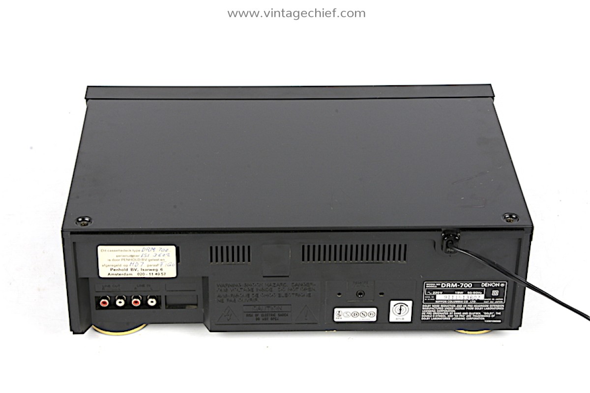 Denon DRM-700 Cassette Deck | 3 Head | Tape Deck