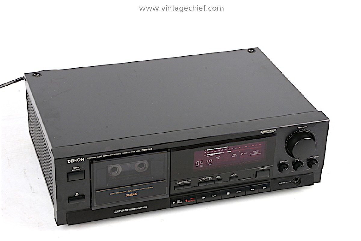 Denon DRM-700 Cassette Deck | 3 Head | Tape Deck