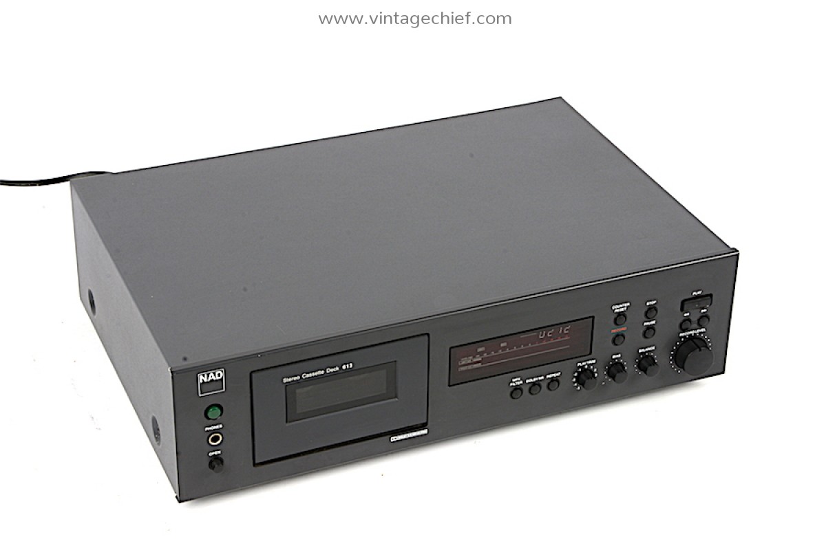 NAD 613 Cassette Deck + Original Manual | NAD 613 Tape Deck