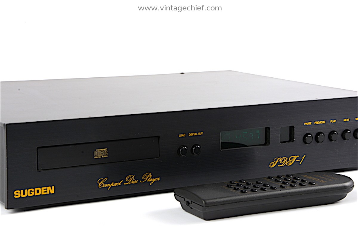 High End Sugden SDT-1 CD Player + Remote Control | TDA1541A-S1 | CDM-9/44
