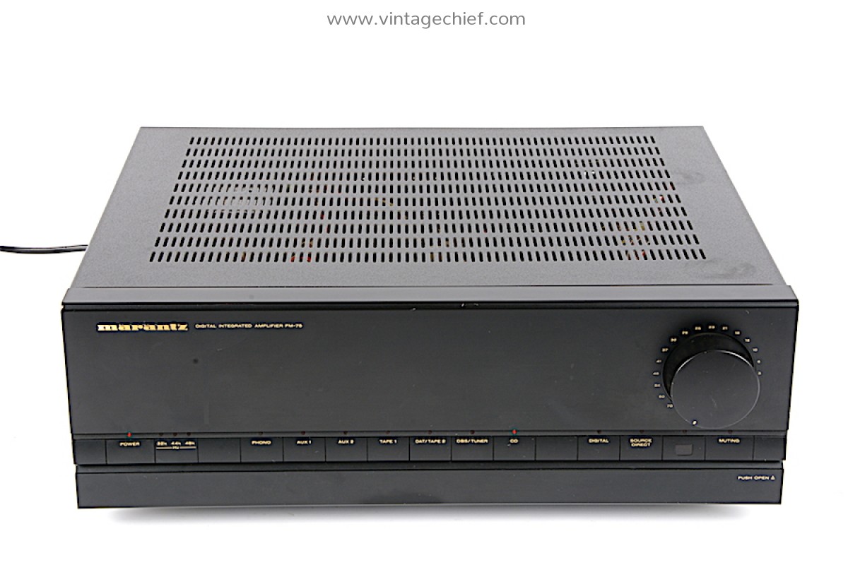Marantz PM-75 Amplifier | TDA1541A D/A Converter | 2 x 100 Watt | Phono ...