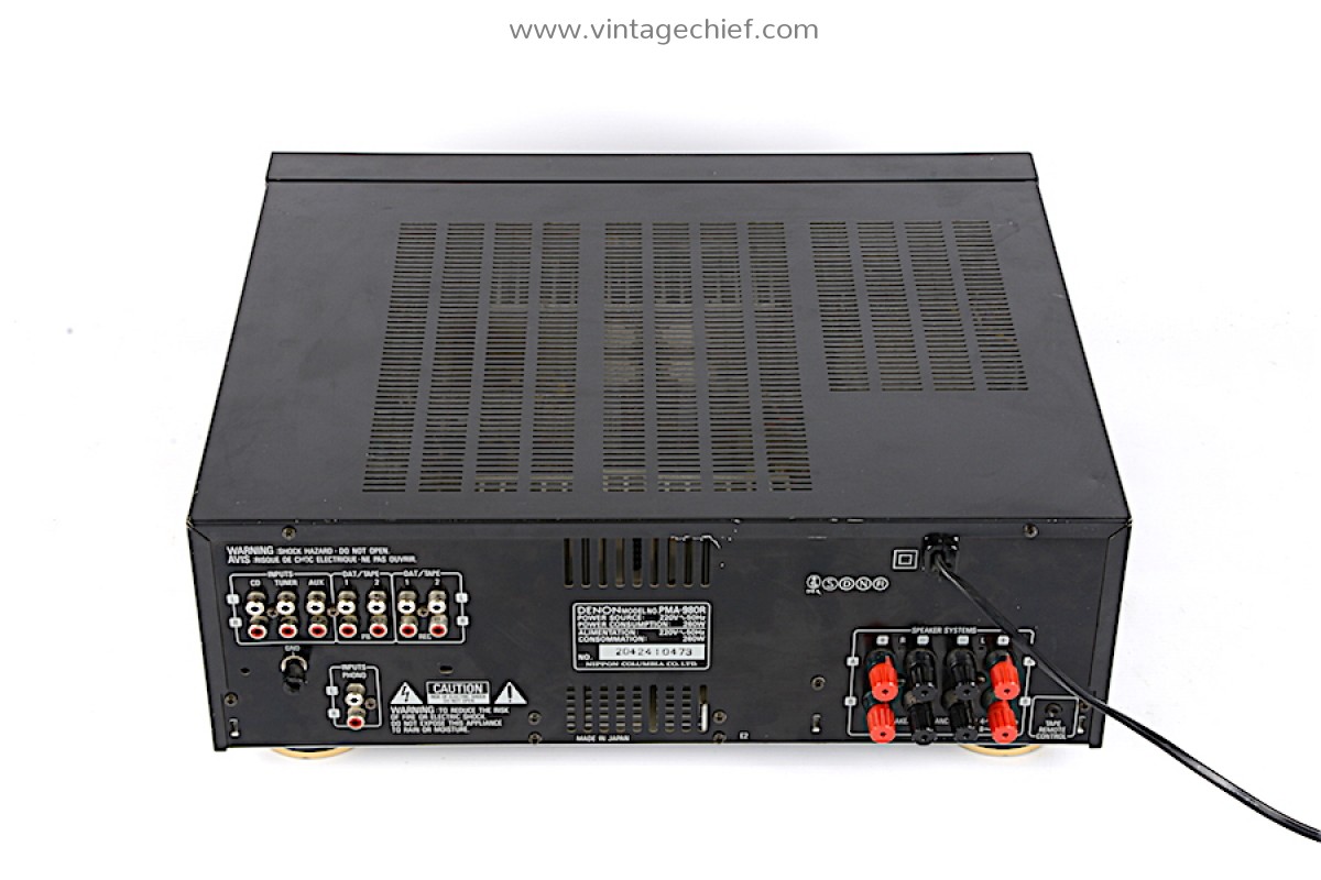 Denon PMA-980R Amplifier | 2 x 90 Watt | Phono MM MC | Stereo
