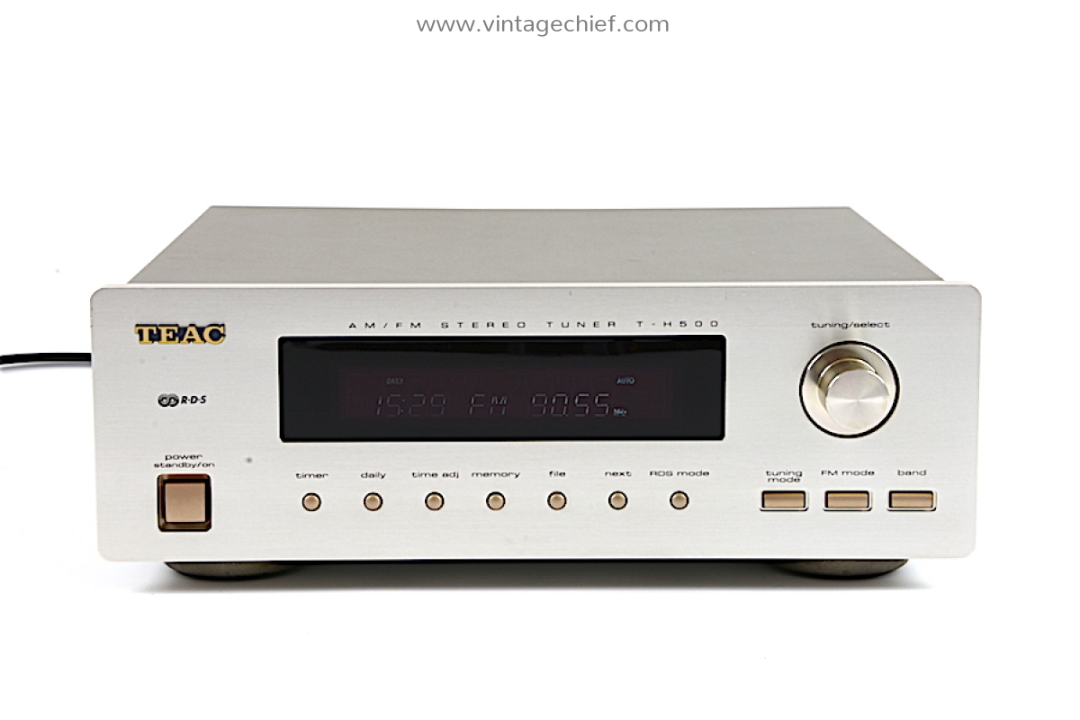 TEAC T-H500 FM AM RDS Tuner + Manual | TEAC Reference 500 Series ...