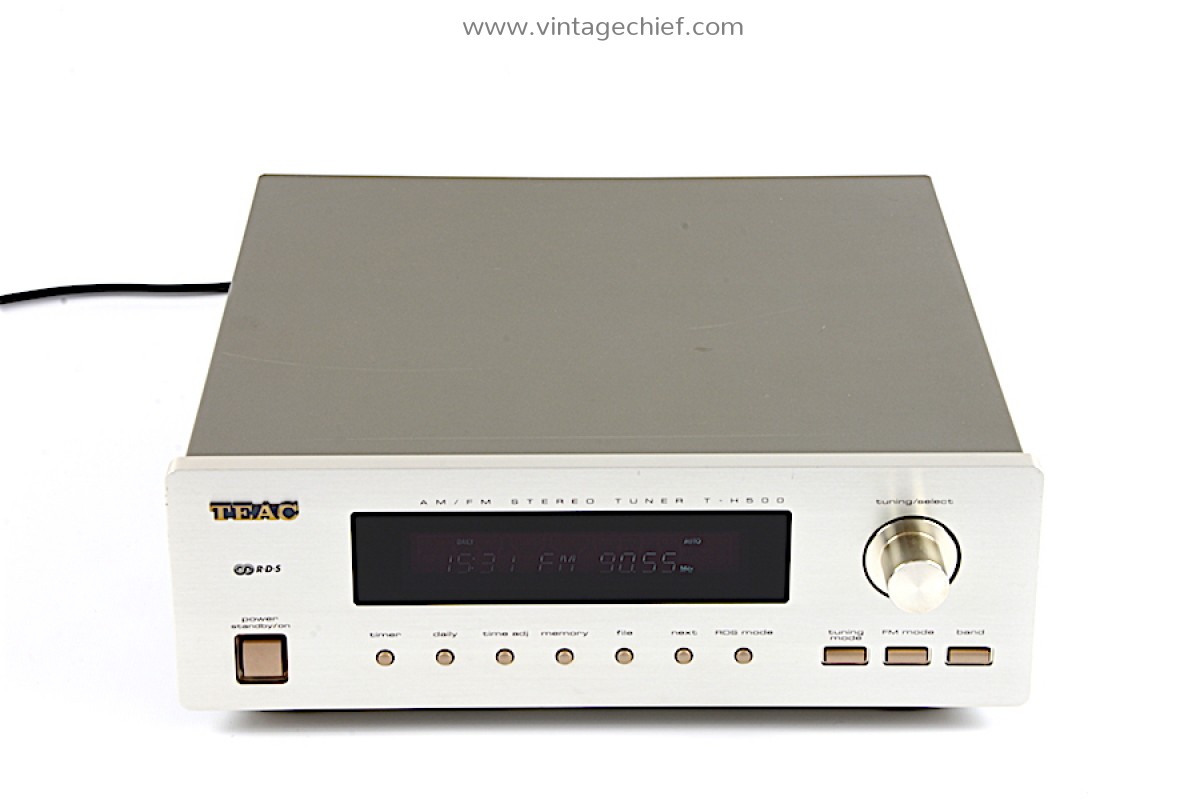 TEAC T-H500 FM AM RDS Tuner + Manual | TEAC Reference 500 Series ...