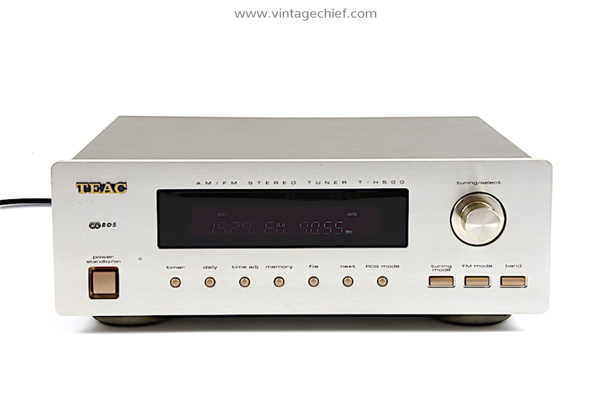 TEAC T-H500 FM AM RDS Tuner + Manual | TEAC Reference 500 Series ...