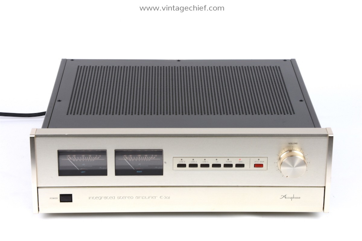 High End Accuphase E-302 Amplifier | 2 x 120 Watt | Phono MM MC | VU ...