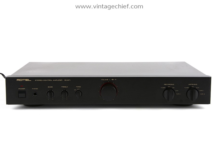 Audiophile Rotel RC-980BX Stereo Preamplifier | Phono MM MC