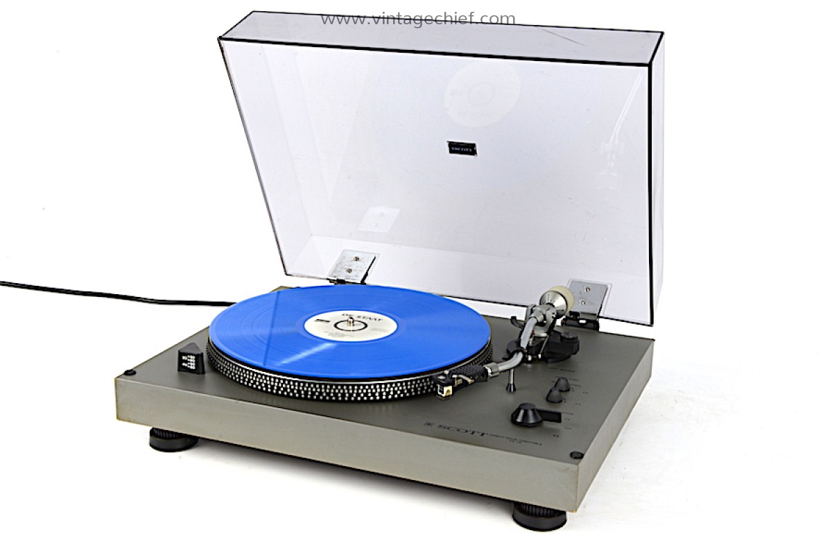 Scott PS 76 Direct Drive Turntable + Dust Cover + Ortofon F15S | Vinyl ...