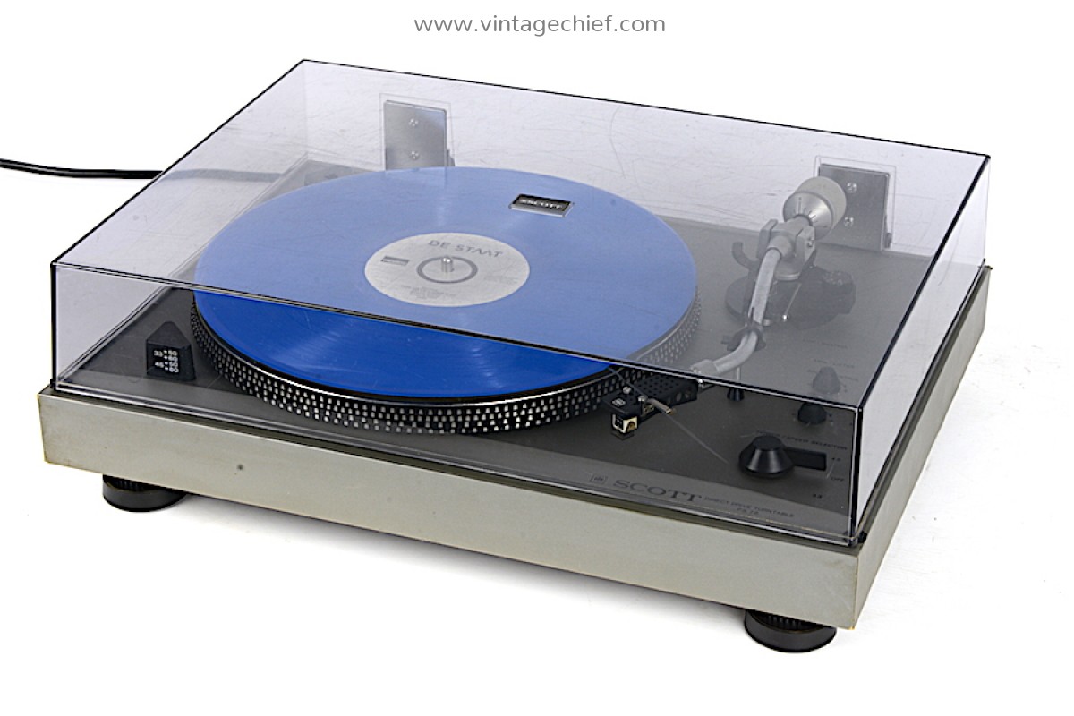 Scott PS 76 Direct Drive Turntable + Dust Cover + Ortofon F15S | Vinyl ...
