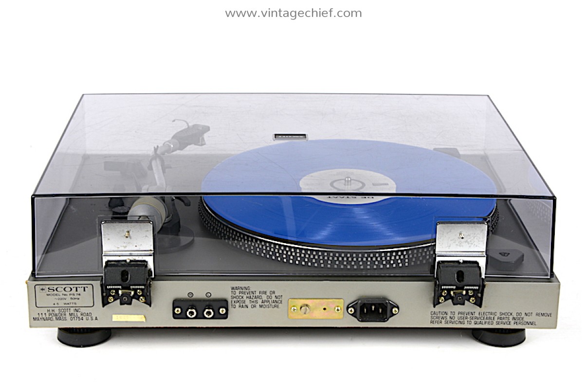 Scott PS 76 Direct Drive Turntable + Dust Cover + Ortofon F15S | Vinyl ...