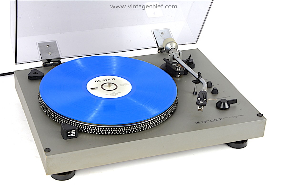 Scott PS 76 Direct Drive Turntable + Dust Cover + Ortofon F15S | Vinyl ...