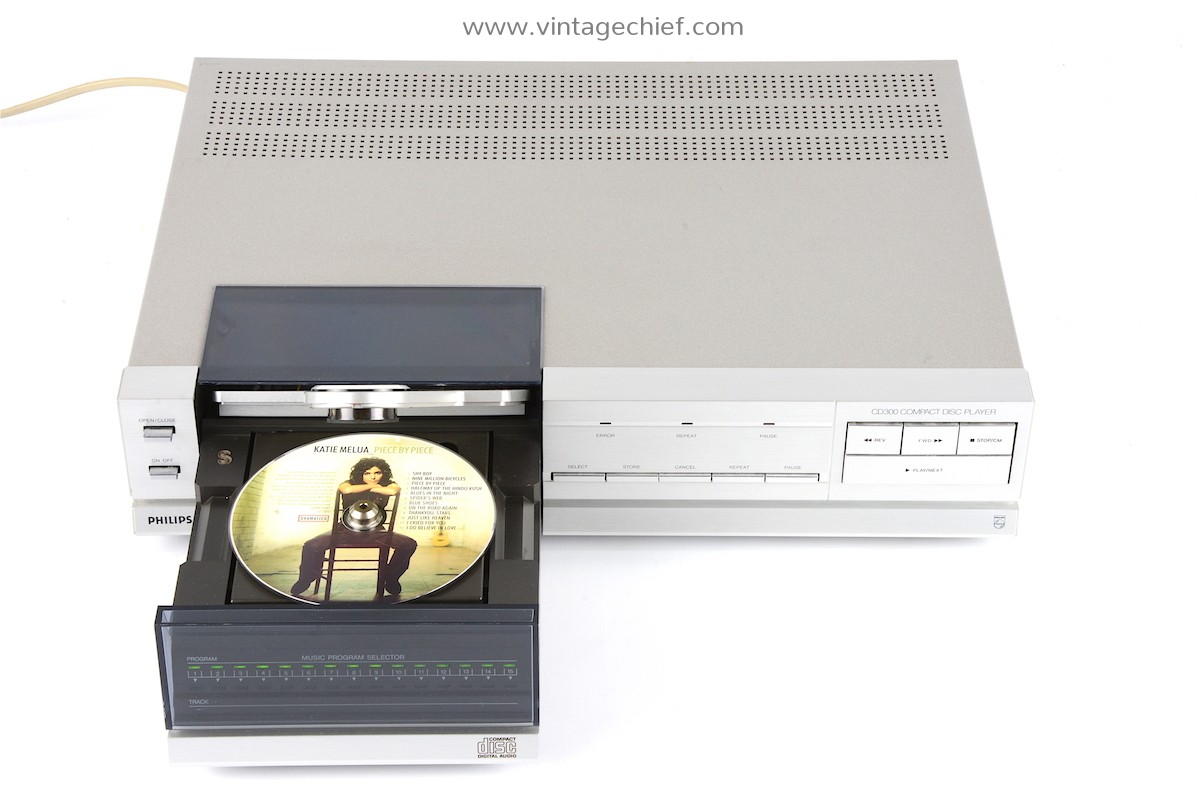 Philips CD300 CD Player | Philips CDM-0 CD Mechanism | Vintage