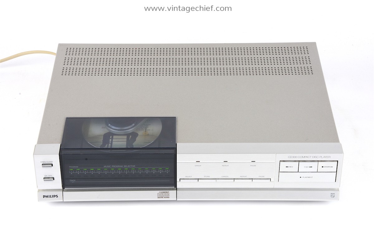 Philips CD300 CD Player | Philips CDM-0 CD Mechanism | Vintage