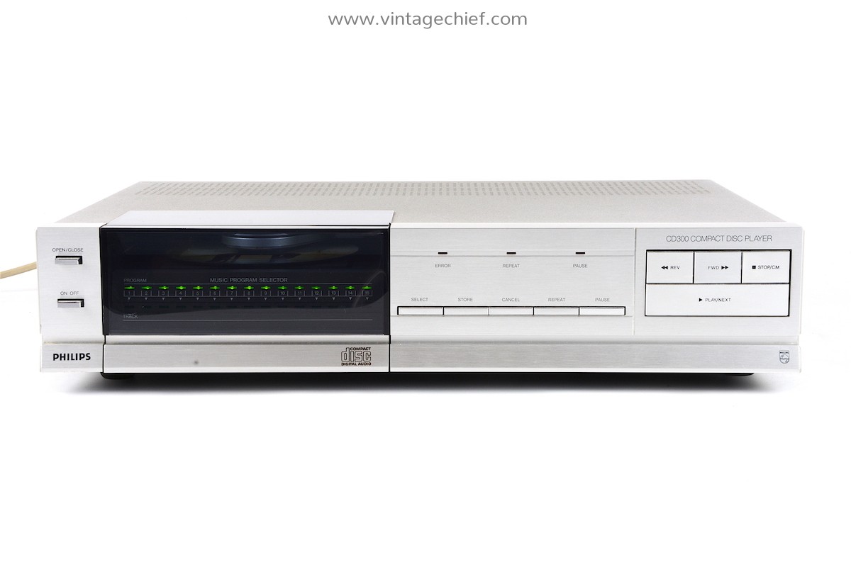 Philips CD300 CD Player | Philips CDM-0 CD Mechanism | Vintage