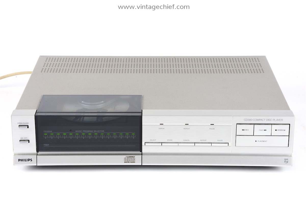 Philips CD300 CD Player | Philips CDM-0 CD Mechanism | Vintage