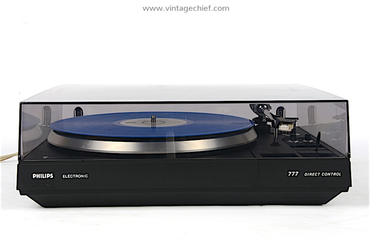 Philips AF 777 Turntable + Dust Cover + Cartridge with Stylus | Audio ...
