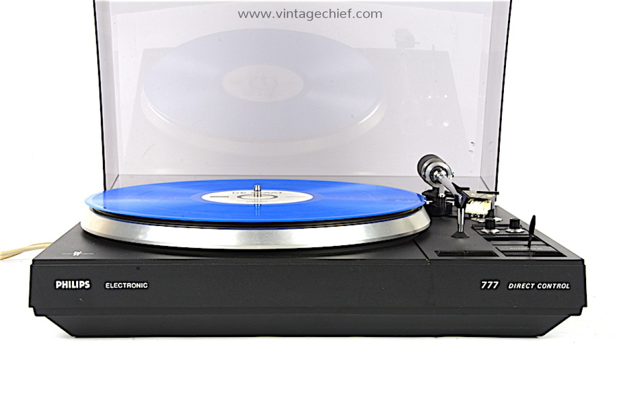 Philips AF 777 Turntable + Dust Cover + Cartridge with Stylus | Audio ...