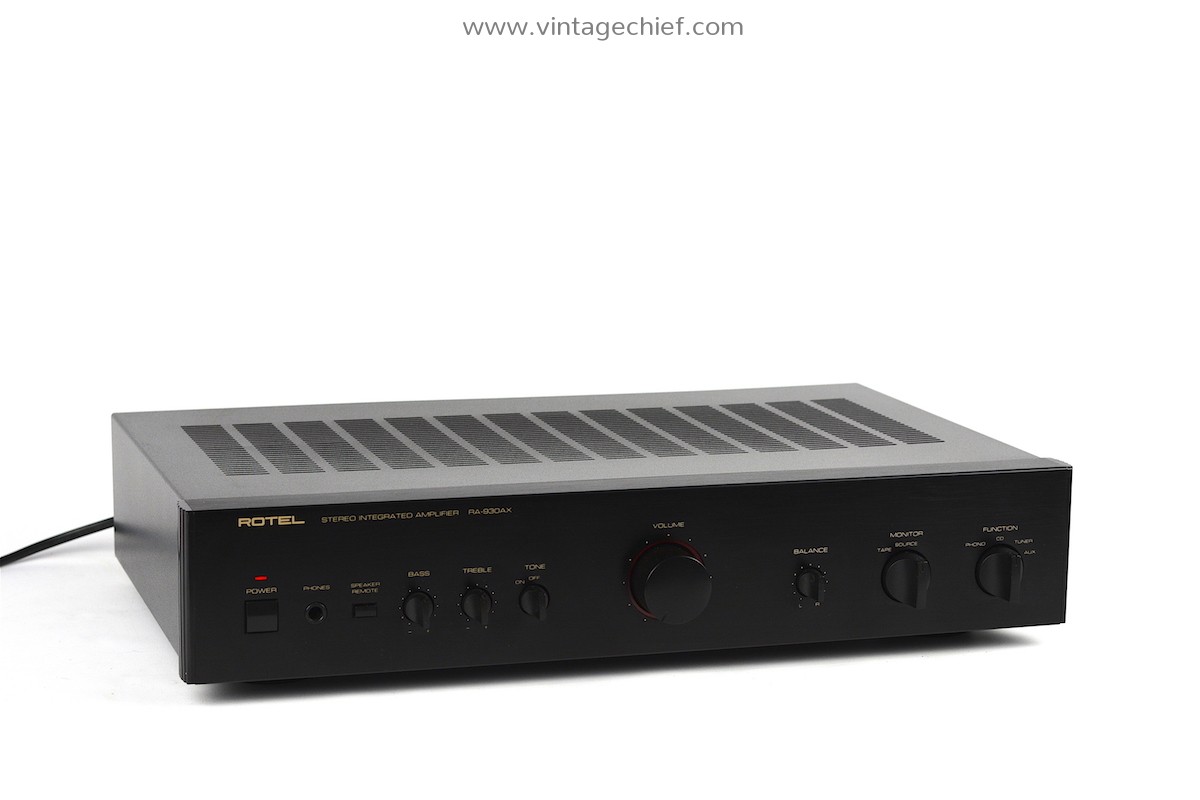 Rotel RA-930AX Integrated Stereo Amplifier | Serviced | Phono | Audio ...