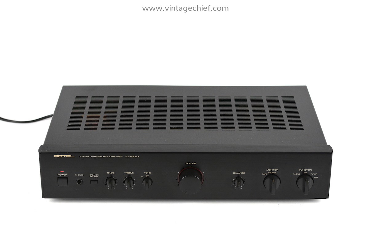 Rotel RA-930AX Integrated Stereo Amplifier | Serviced | Phono | Audio ...