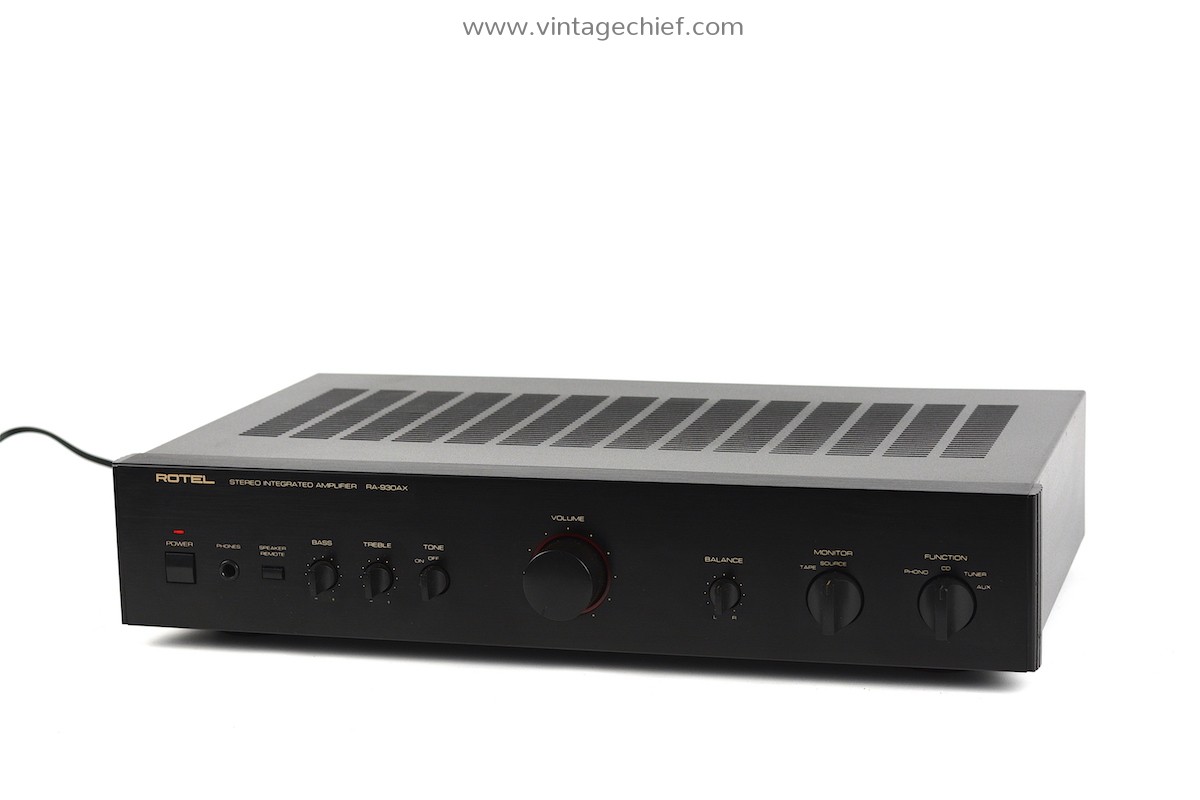 Rotel RA-930AX Integrated Stereo Amplifier | Serviced | Phono | Audio ...