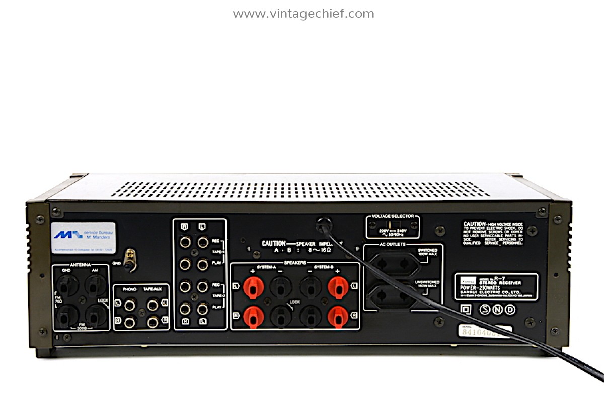 Sansui R-7 Receiver | 2 x 45 Watt | Phono | Vintage