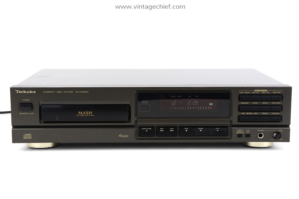 compact disc player technics