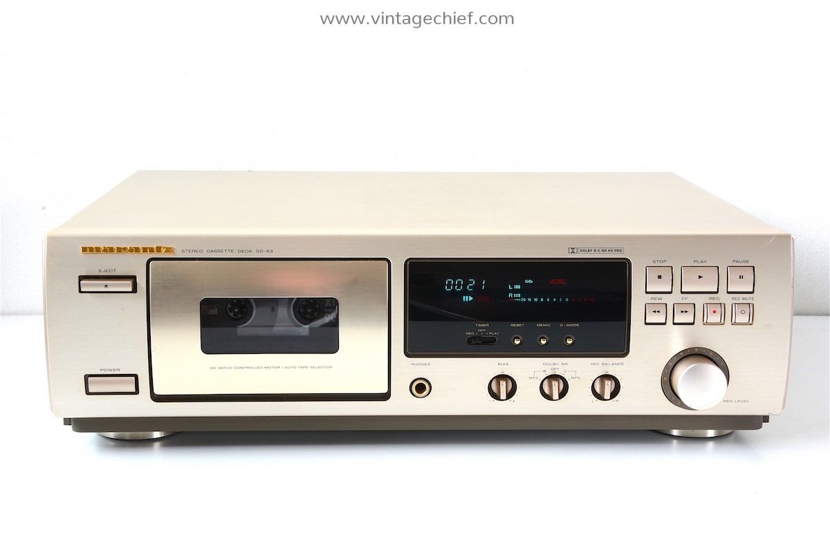 Marantz SD-53 Cassette Deck | Champagne | Tape Deck