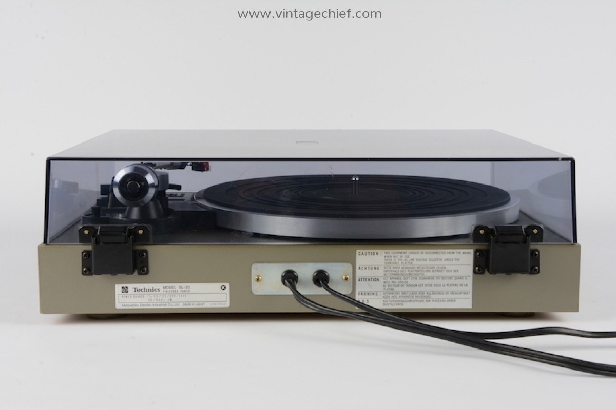 Technics SL-20 Turntable