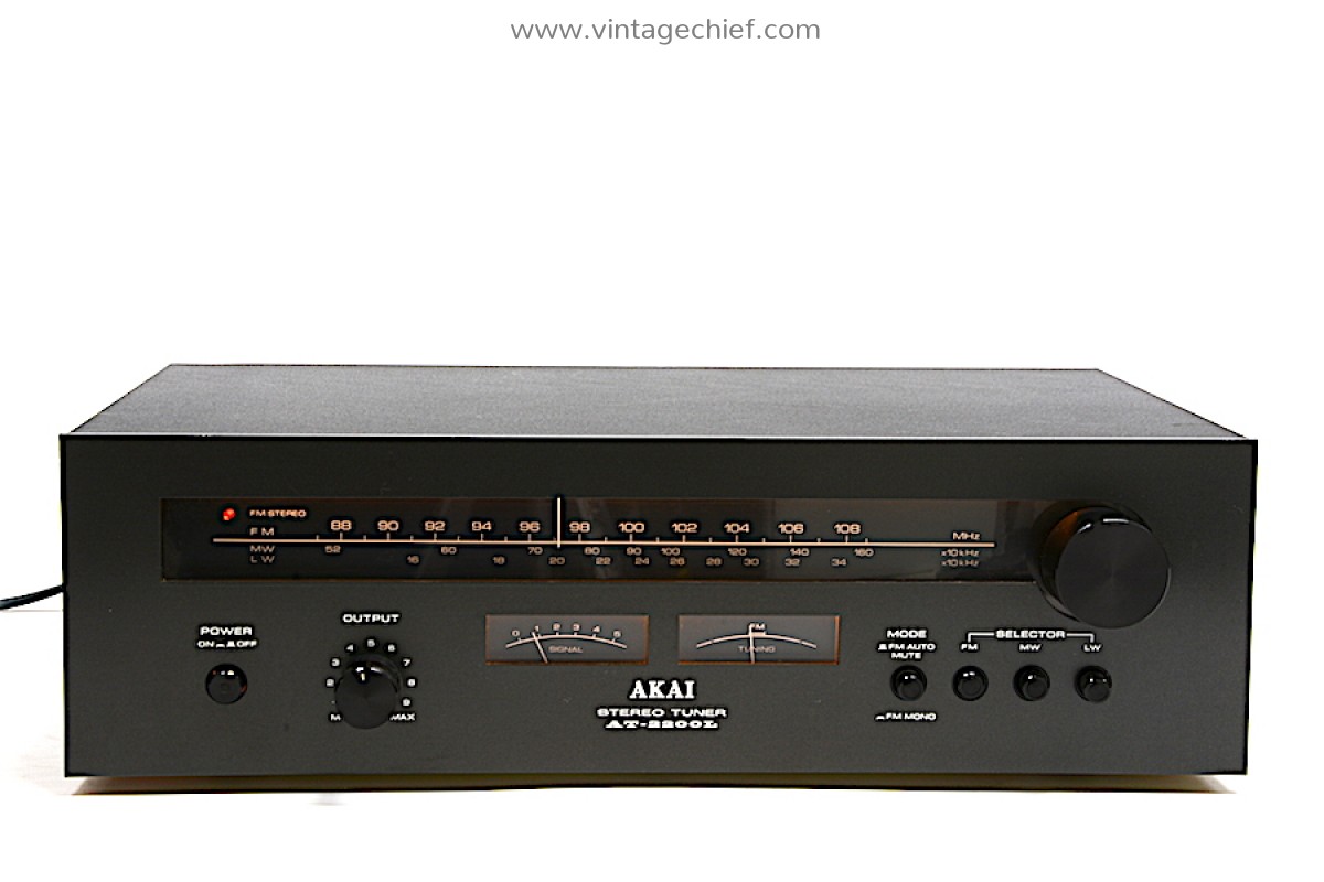 Vintage Akai AT-2200L Tuner | Akai AT-2200 L Tuner | FM AM | Radio