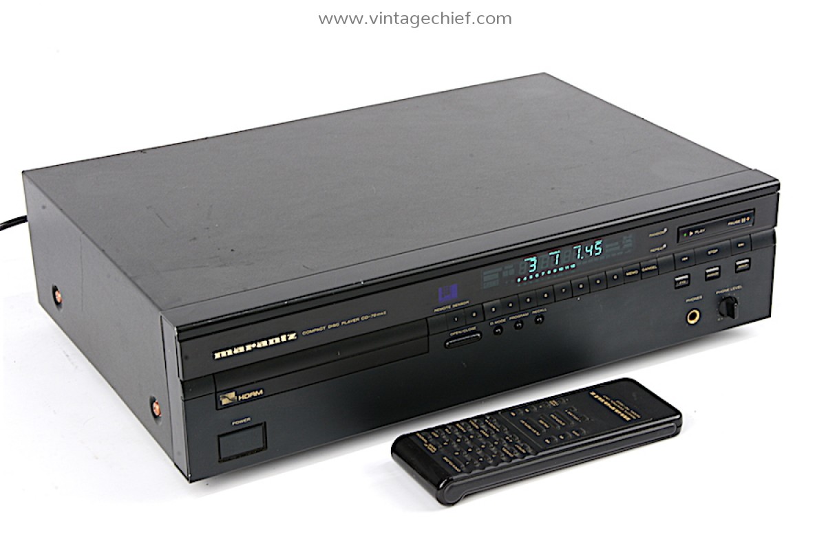 Marantz CD-72 MKII CD Player + Marantz RC-72CD Remote Control | Philips CDM-4/19