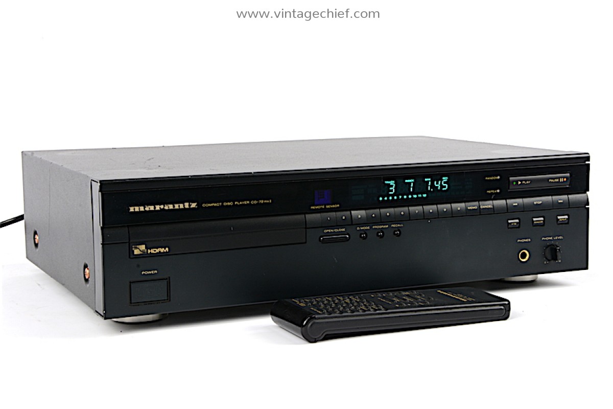 Marantz CD-72 MKII CD Player + Marantz RC-72CD Remote Control | Philips ...