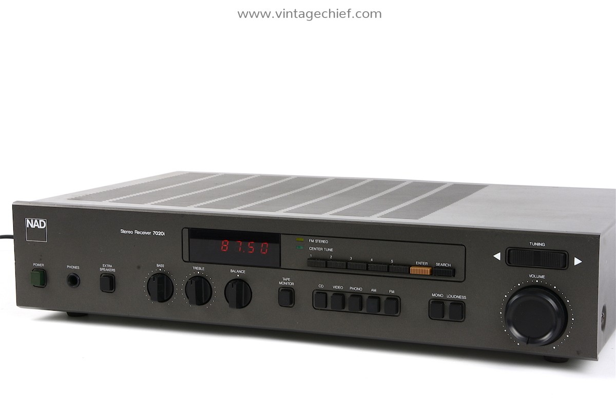 NAD 7020i Receiver | Stereo | Phono | Pre Out | Main In | Vintage