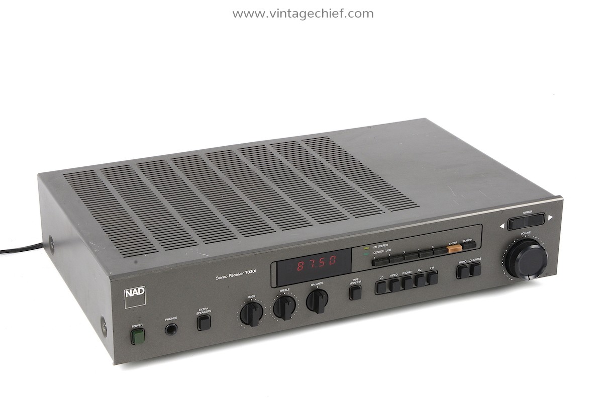 NAD 7020i Receiver | Stereo | Phono | Pre Out | Main In | Vintage