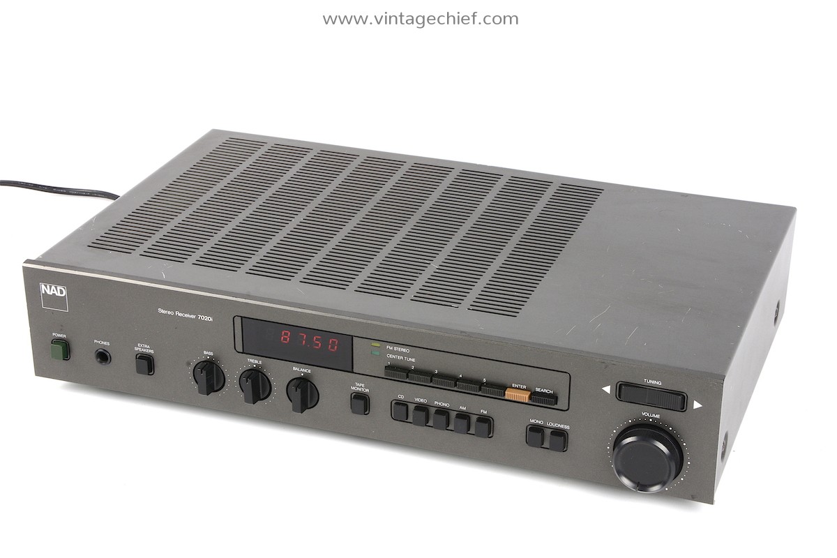 NAD 7020i Receiver | Stereo | Phono | Pre Out | Main In | Vintage