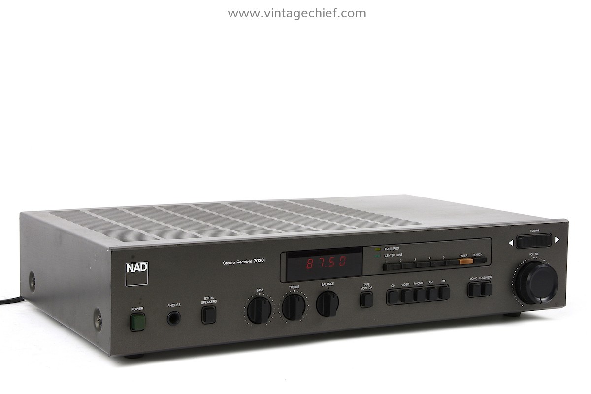 NAD 7020i Receiver | Stereo | Phono | Pre Out | Main In | Vintage