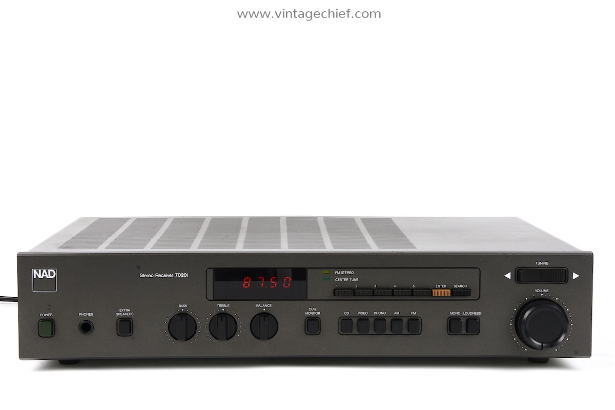 NAD 7020i Receiver | Stereo | Phono | Pre Out | Main In | Vintage