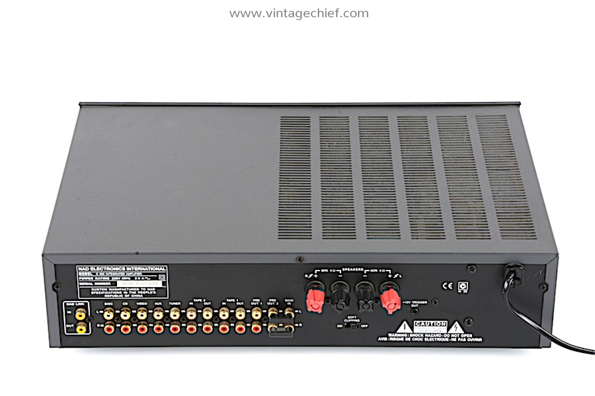 Audiophile NAD C350 Amplifier | 2 x 60 Watt | Stereo | Pre Out | Main In