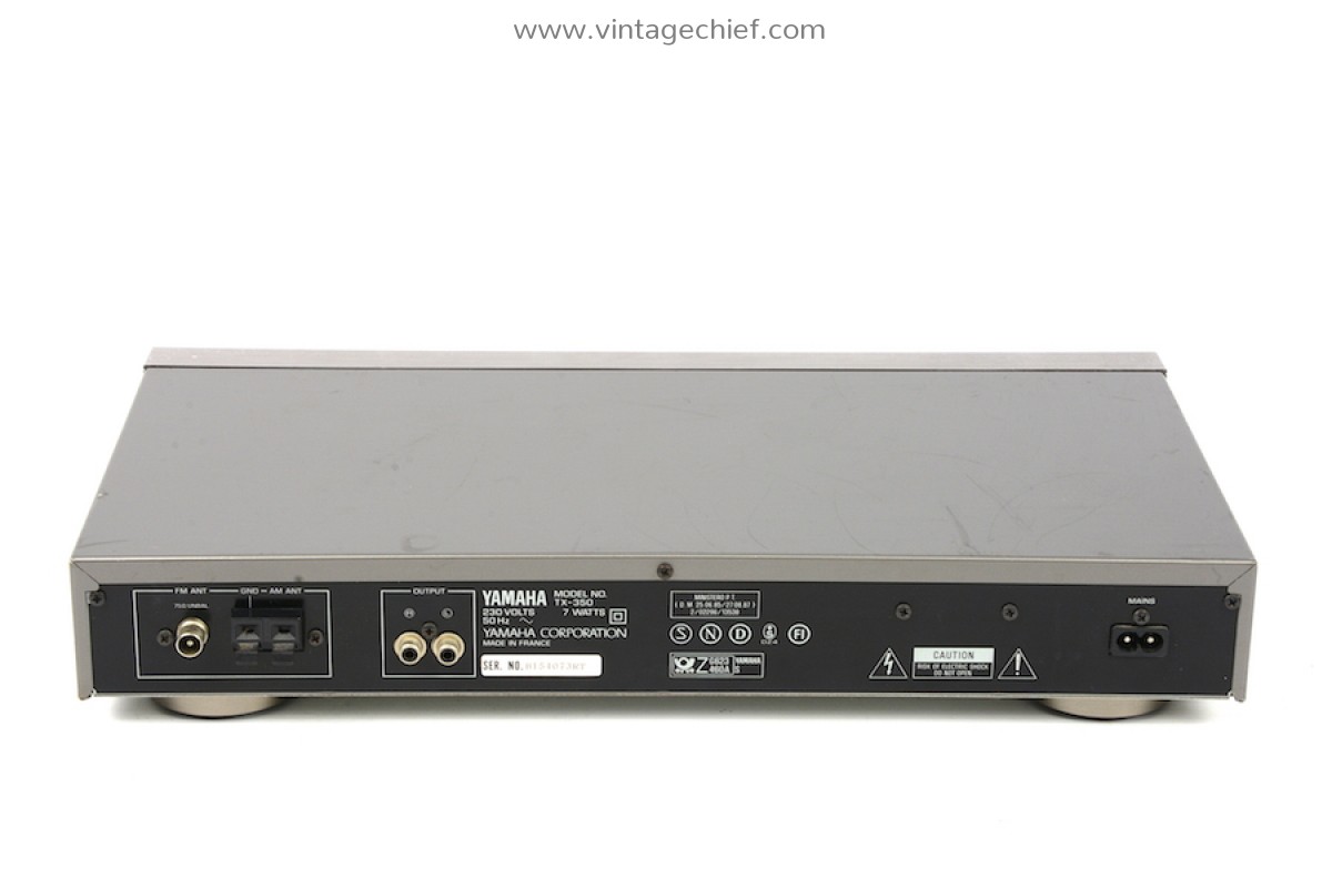 Yamaha TX-350 FM AM Tuner | Titanium | Radio | Stereo