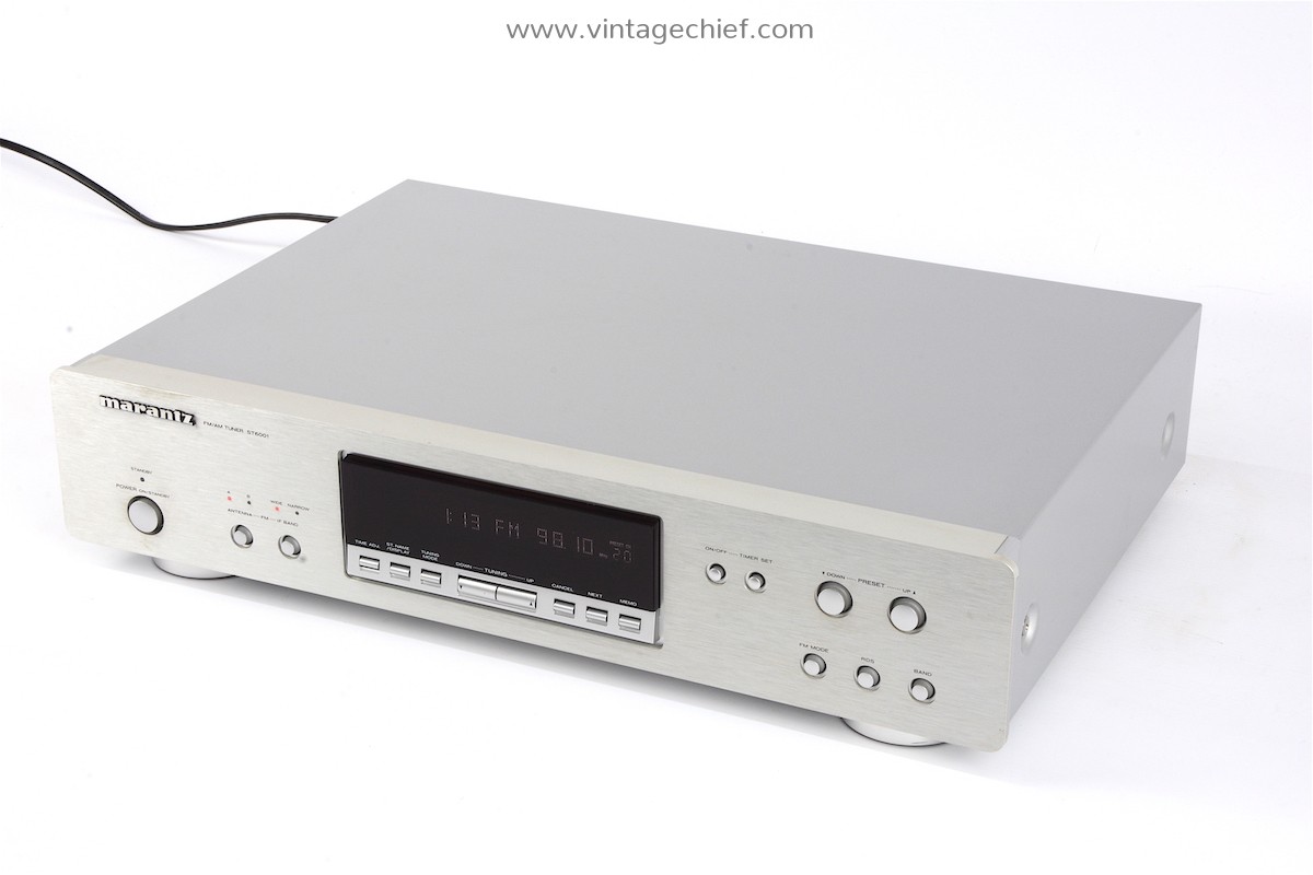 Marantz ST6001 FM / AM Tuner | Silver | RDS | 60 Presets