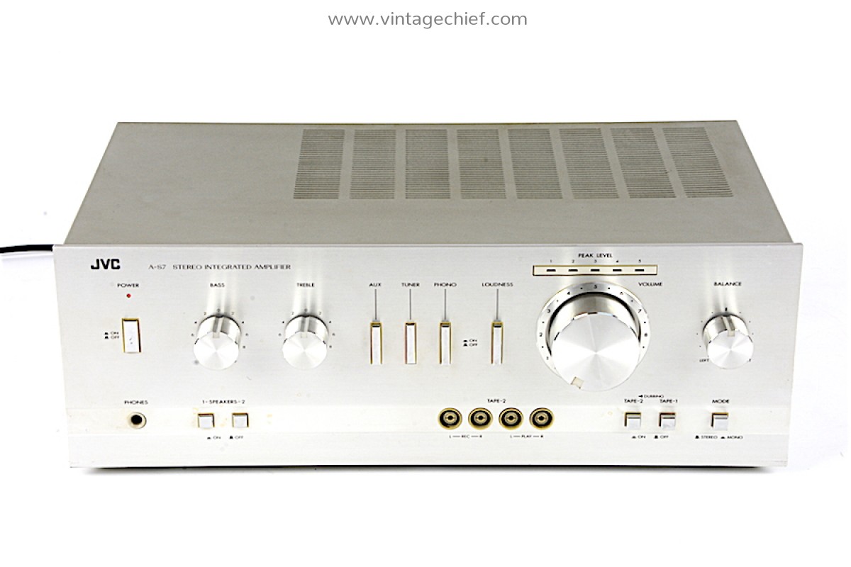 JVC A-S7 Amplifier | 2 x 50 Watt | Vintage | Phono | Stereo
