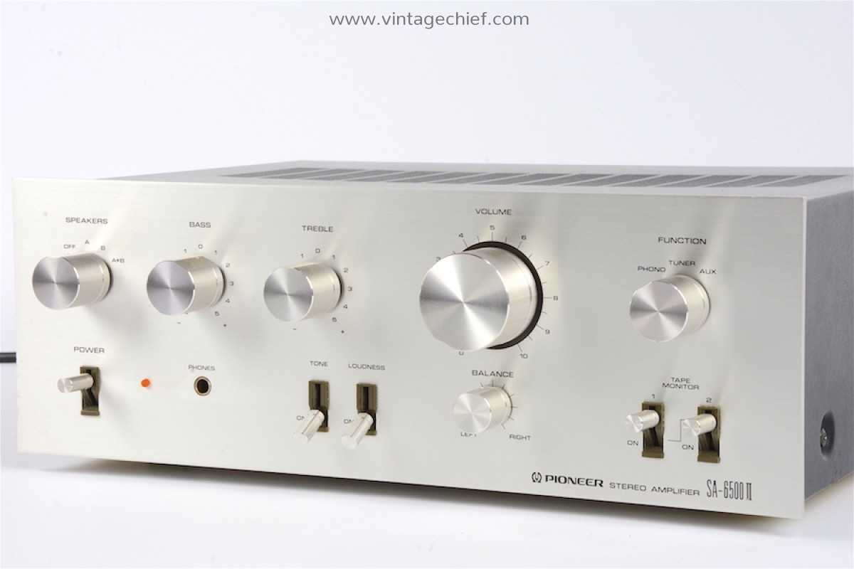Pioneer SA-6500 II Amplifier | 2 x 30 Watt | Vintage | Phono | Stereo