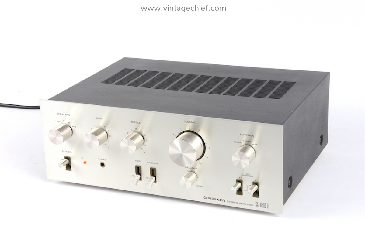 Pioneer SA-6500 II Amplifier | 2 x 30 Watt | Vintage | Phono | Stereo